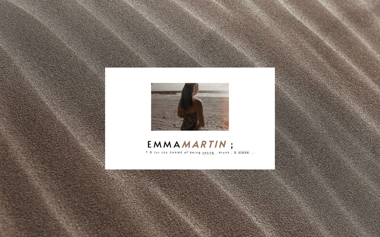 𝒆𝒎𝒎𝒂 𝒎𝒂𝒓𝒕𝒊𝒏